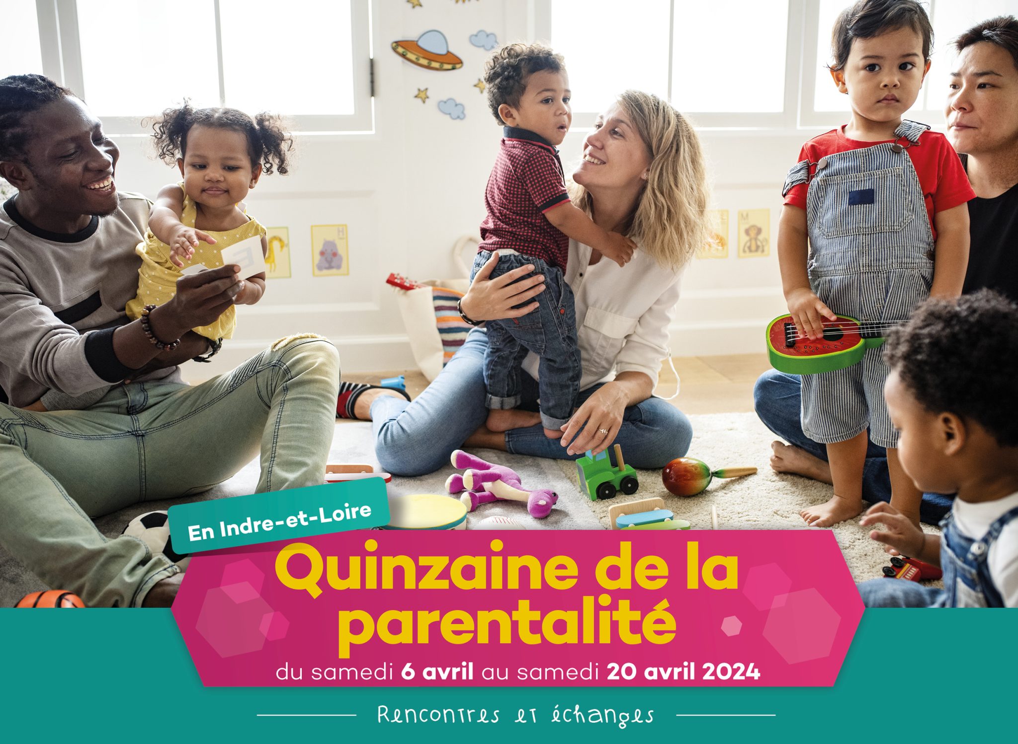 Quinzaine de la Parentalité 2024 | Caf Touraine Quinzaine de la Parentalité 2024 | Caf Touraine